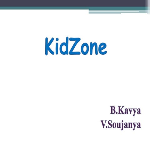 Kid Zone | PPT