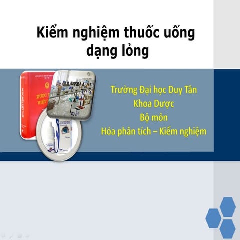 Kiem nghiem thuoc dang long thuoc dat thuoc mo thuoc nho mat | PDF