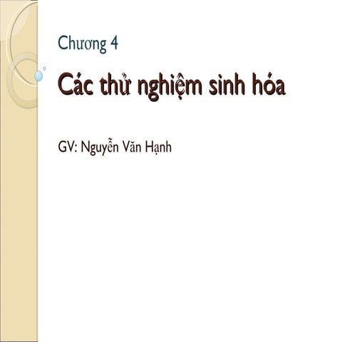 Kiem Nghiem Vi Sinh Vat (part1) | PPT