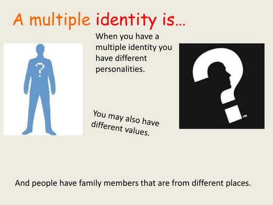 Multiple and shared identities | PPTX