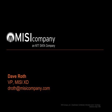 Dave Roth - Context is king | PPT