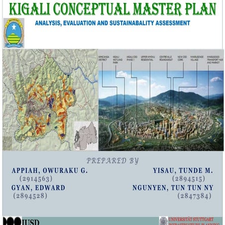 Kigali master plan presentation | PDF