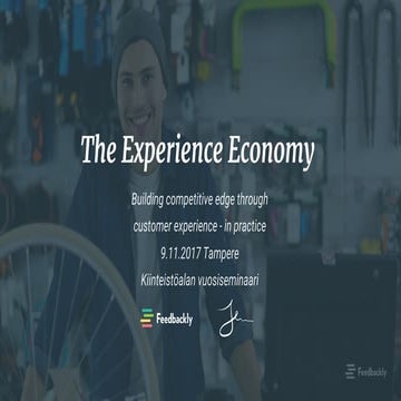The experience Economy - Building competitive edge through customer ...