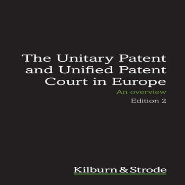 European Unitary Patent - The Basics | PPTX