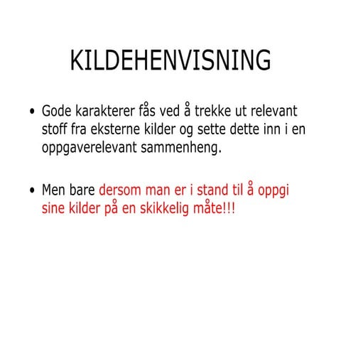 Kildehenvisning | PPT
