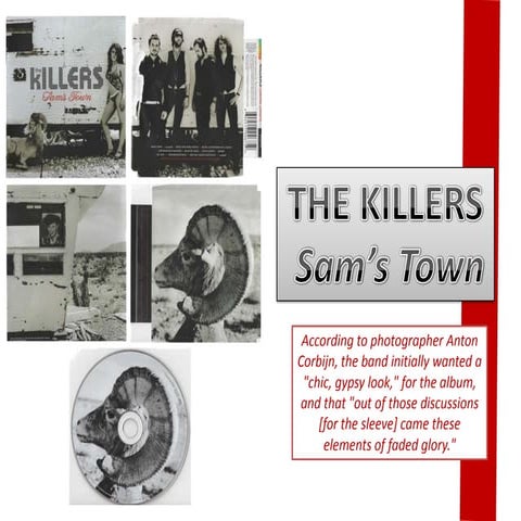 The Killers - Sam's Town Digipak Analysis | PPT