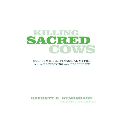 Killing Sacred Cows | PDF