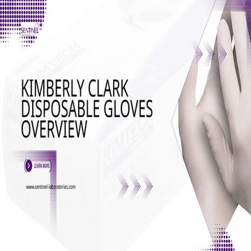 Kimberly Clark Disposable Gloves Overview | PPTX