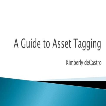 A Guide to Asset Tagging | PPTX