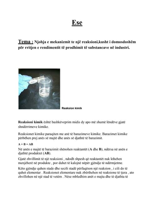 Rregulla të përgjithshme gjatë punës në laborator | DOCX