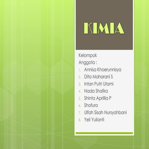 Kimia | PPT