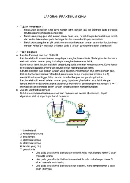 Laporan Praktikum Asam Basa | PDF