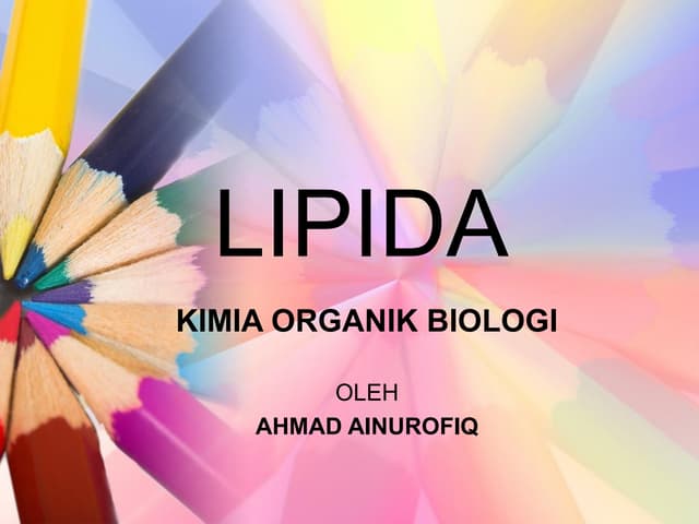 Ppt lemak | PPTX
