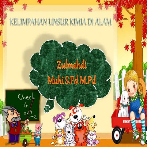 KELIMPAHAN UNSUR KIMIA DI ALAM | PPTX