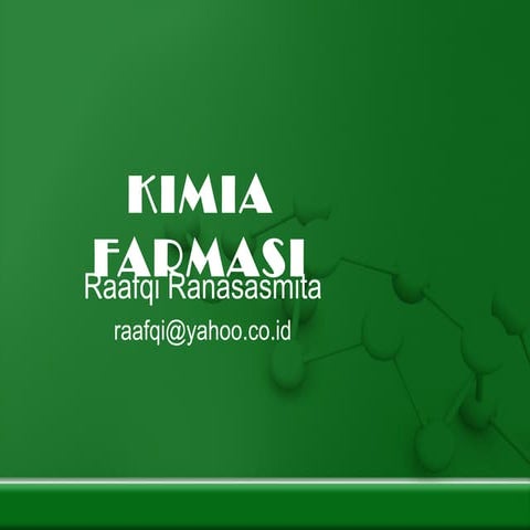 Kimia farmasi raafqi | PPS