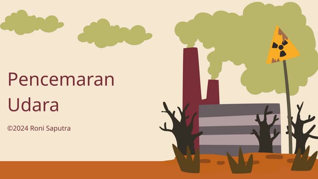 Pencemaran udara | PPTX