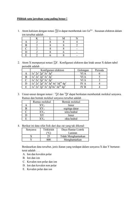 ITP UNS SEMESTER 2 Latihan soal gravimetri & jawaban | PDF