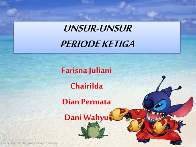 Unsur Periode 3 ppt | PPTX