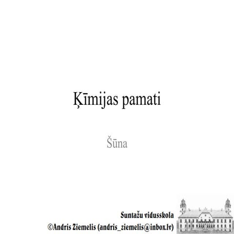 Kimijas pamati | PDF