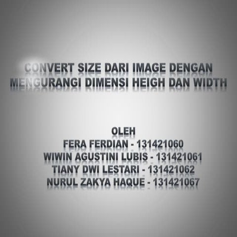 Convert size image | PPT