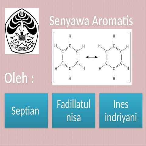 Chemistry of Organic about aromatic to find out what is the definition ...