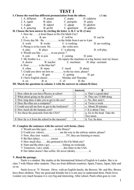 english test-year-3-paper-2 | DOCX | Standardized Testing | Educational ...