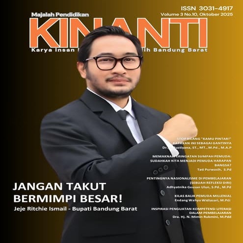 Kinanti Vol 3 No 10 Daftar Isi dinas pendidikan | PDF