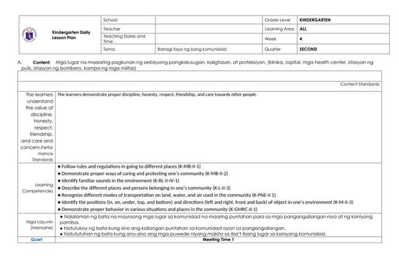 LE_Kinder_Q1_Week10_ver2.pdf Kindergarten Matatag | PDF