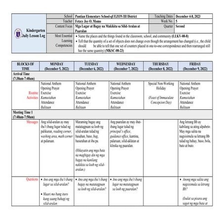 Kindergarten-DLL-MELC-Q2-Week 5 asf.docx