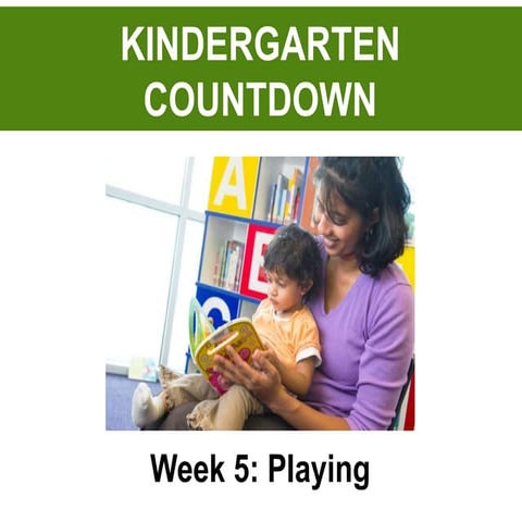 Kindergarten Countdown PowerPoint | PPTX