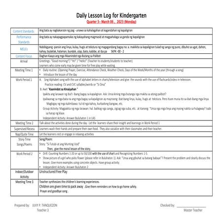 Lesson Plan for Kindergarten COT.pptx