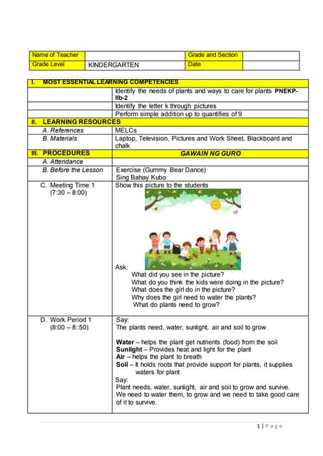 Lesson Plan in Science by Emilyn Ragasa | DOCX