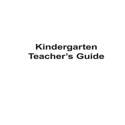 KINDERGARTEN_TEACHER_S_GUIDE.pdf_filename= UTF-8''KINDERGARTEN TEACHER ...