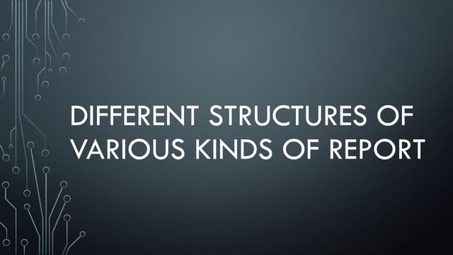 Difference between report and article | PPTX