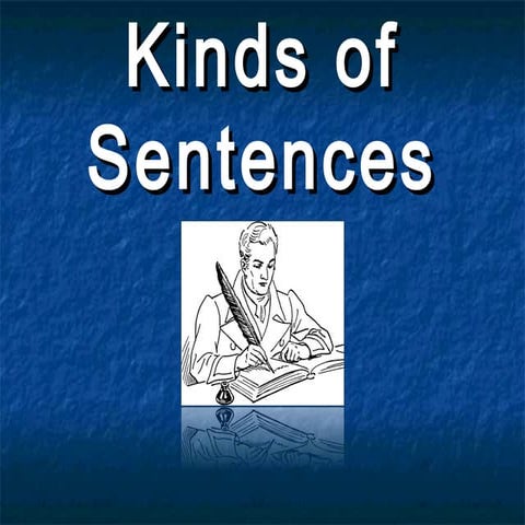 Kinds of sentences | PPT