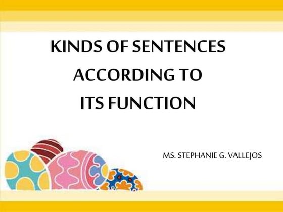 Natural and inverted order of sentences | PPTX