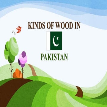 Kinds of wood in pakistan | PDF