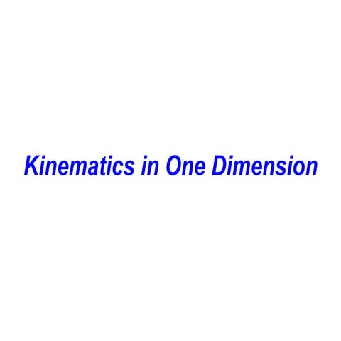 KINEMATICS.ppt