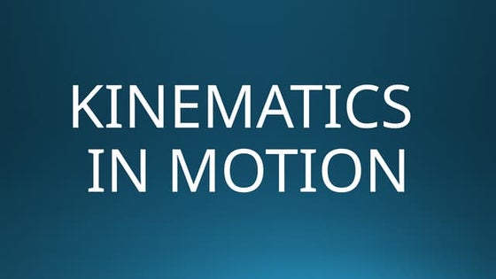 Grade 9 uniformly accelerated motion | PPTX | Physics | Science