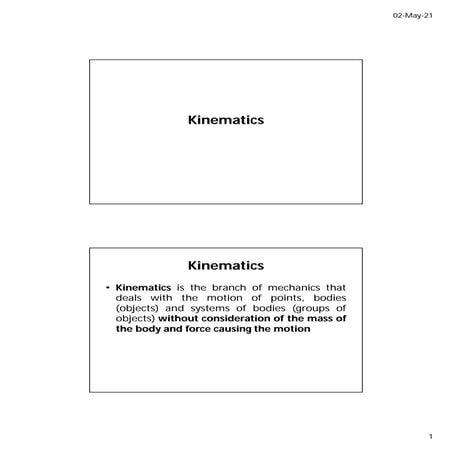 Engineering mechanics Kinetics Kinematics.pdf