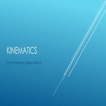 Kinematics - Linear Motion.pdf