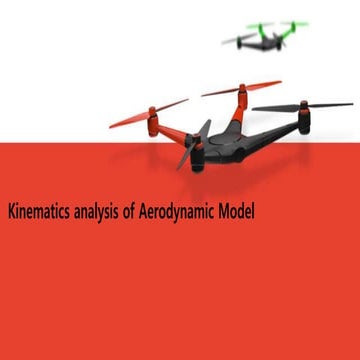 Kinematic analysis of aerodynamics model | PPT