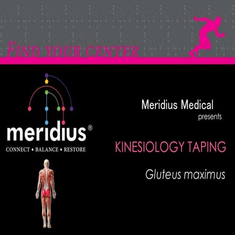 Kinesiology taping gluteus maximus | PPTX