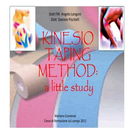 Kinesio taping Dott. FtR Angelo Longoni | PPT