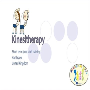 Kinesitherapy | PPTX