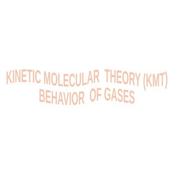 Kinetic-Molecular-Theory-of-Gas_Assignment.pptx | Chemistry | Science