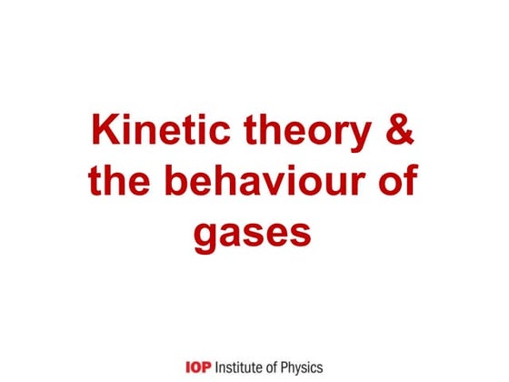 07 xi kinetic theory of gases notes | DOC