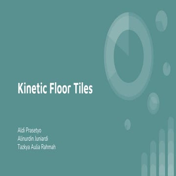 Kinetic floor tiles (1) | PPTX