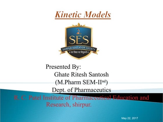 mathematical models for drug release studies | PDF