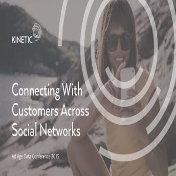 Kinetic Social Ad Age Data Conference | PDF